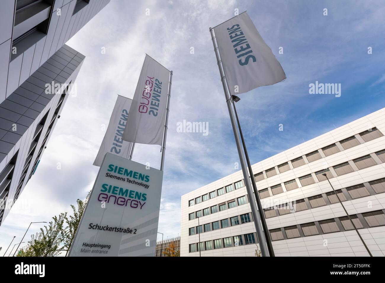 01.11.2023 Reportage Siemens Logo, Logos, Schriftzüge, Markennamen, Warenzeichen, Markenzeichen ...