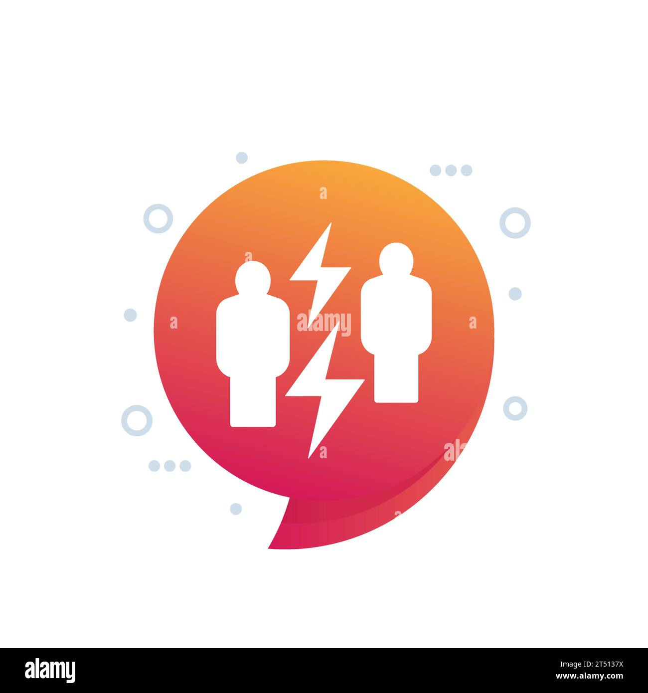 Paar streiten symbol Stock-Vektorgrafiken kaufen - Alamy