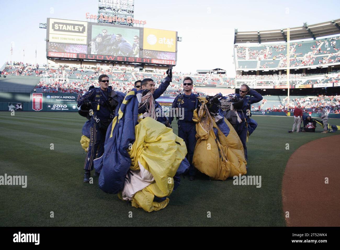 Anaheim, Anaheim Angels, Angel Stadium, Baseball, Kalifornien, Display ...