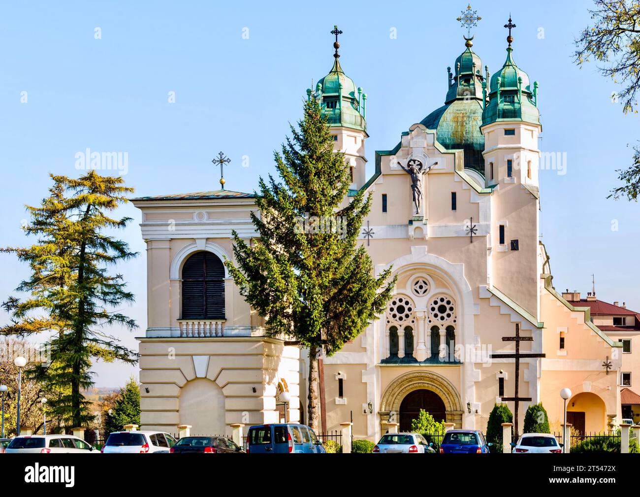 Griechisch-katholische Kirche in Jaroslaw, Polen. Baujahr 1747. Die ...