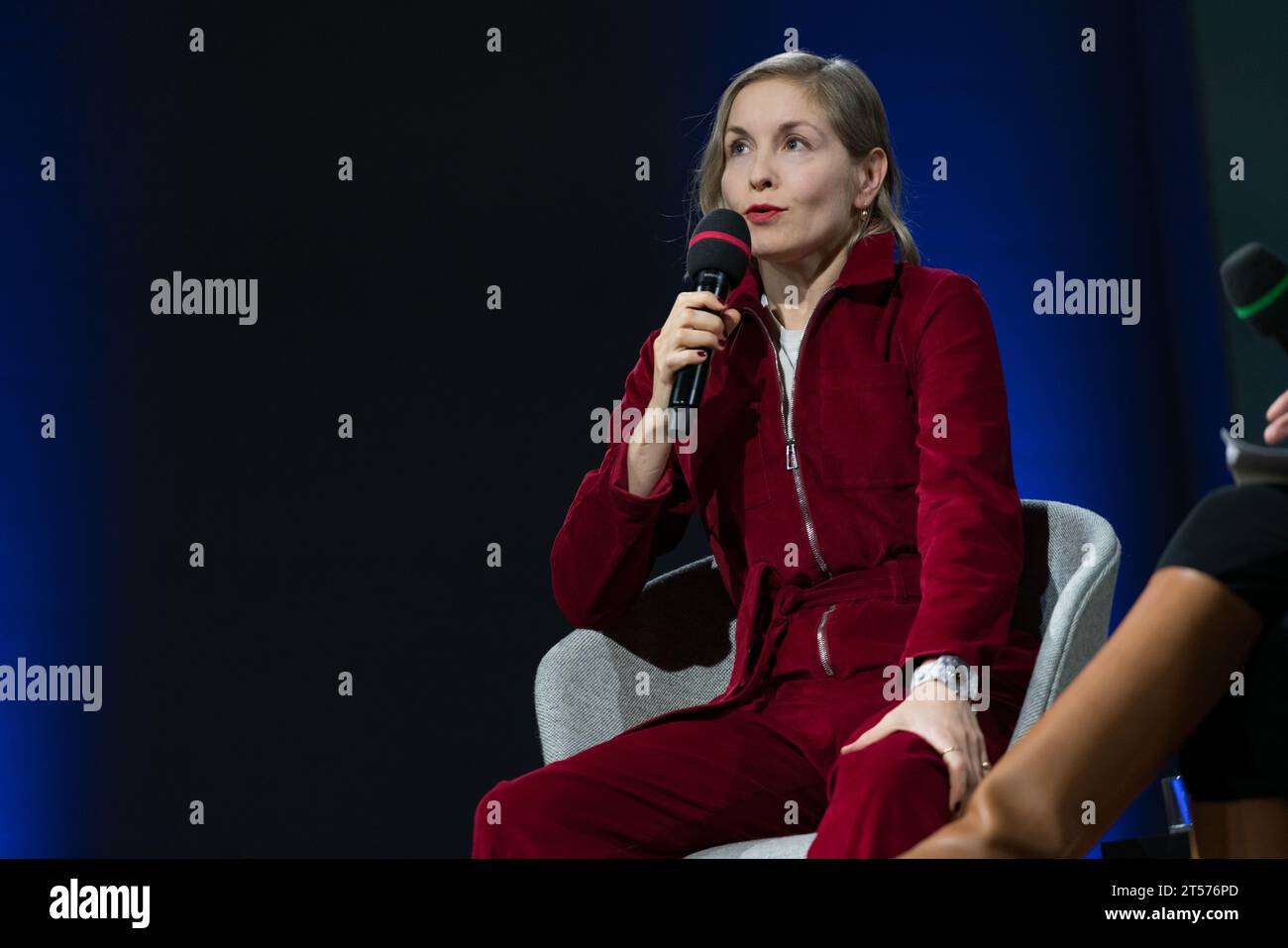 FRANKFURT AM MAIN - 18. Oktober 2023: Valery Tscheplanowa (*1980 ...