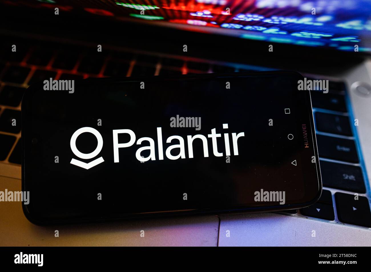 Palantir logo -Fotos und -Bildmaterial in hoher Auflösung – Alamy