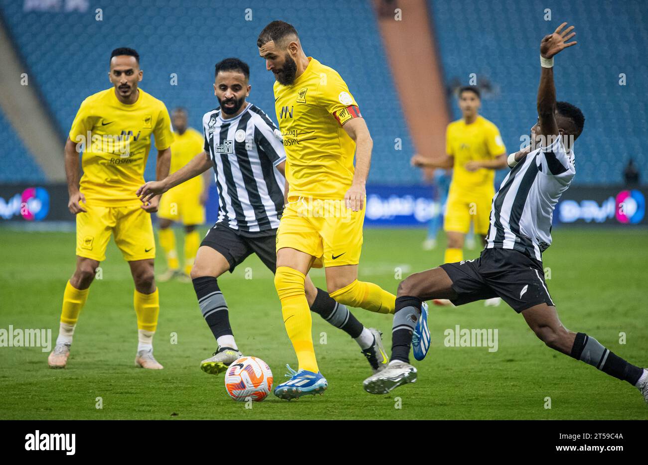 Karim Benzema von Al Ittihad FC während des 12. Spieltages der SAFF ...
