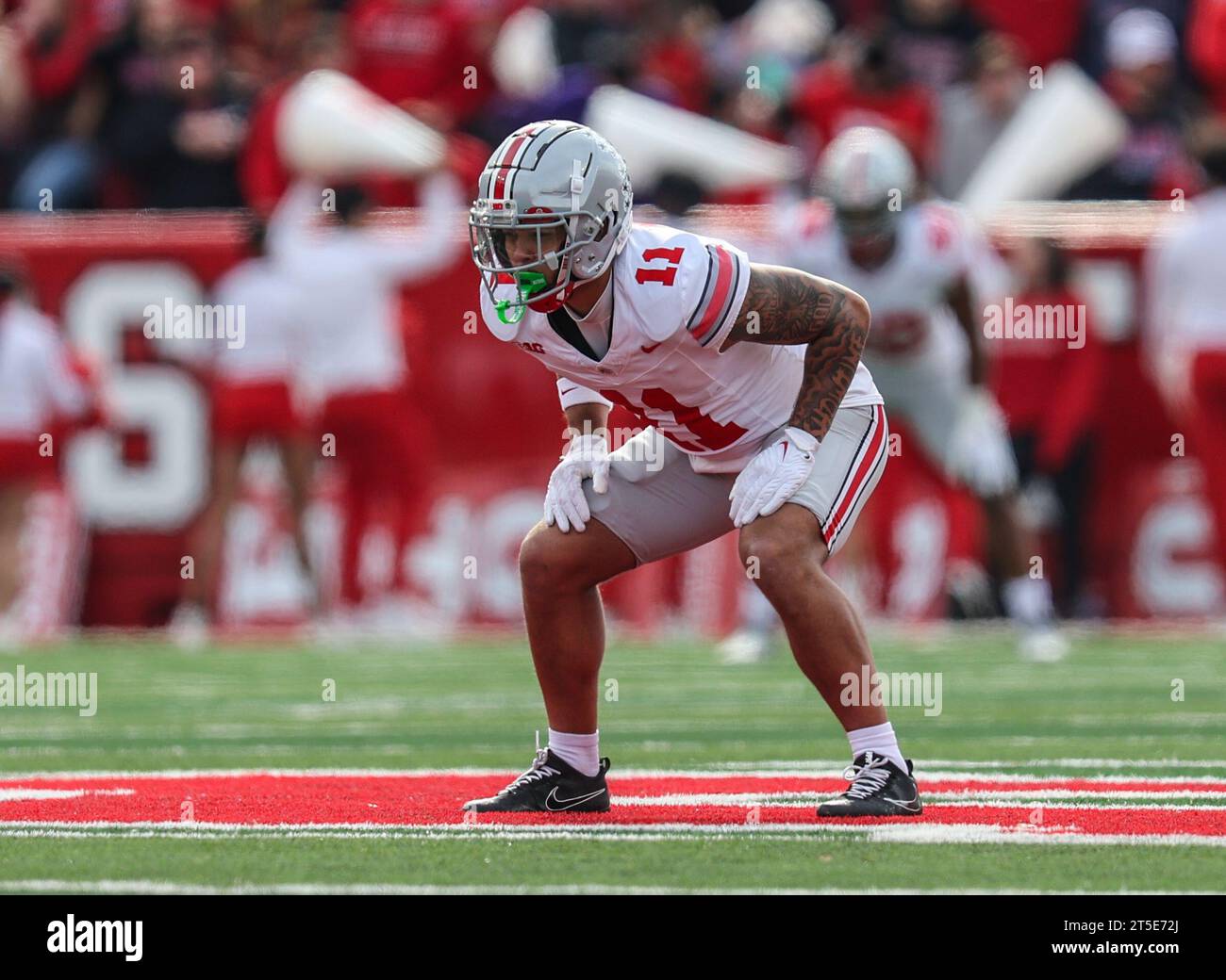 4. November 2023: Ohio State Buckeyes Linebacker C.J. Hicks (11 ...
