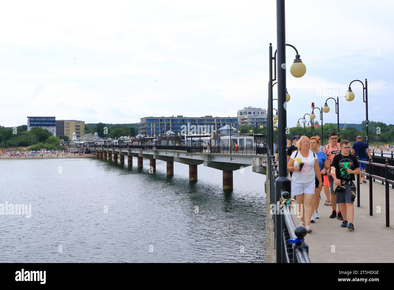 Beach promenade miedzyzdroje poland europe -Fotos und -Bildmaterial in ...