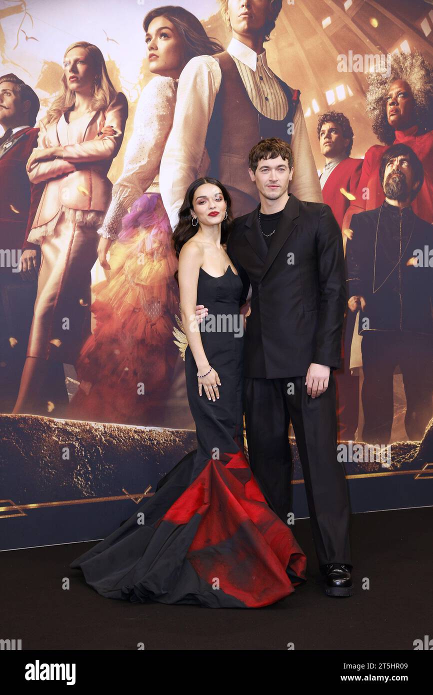 Rachel Zegler und Tom Blyth bei der Premiere von „die Tribute von Panem ...