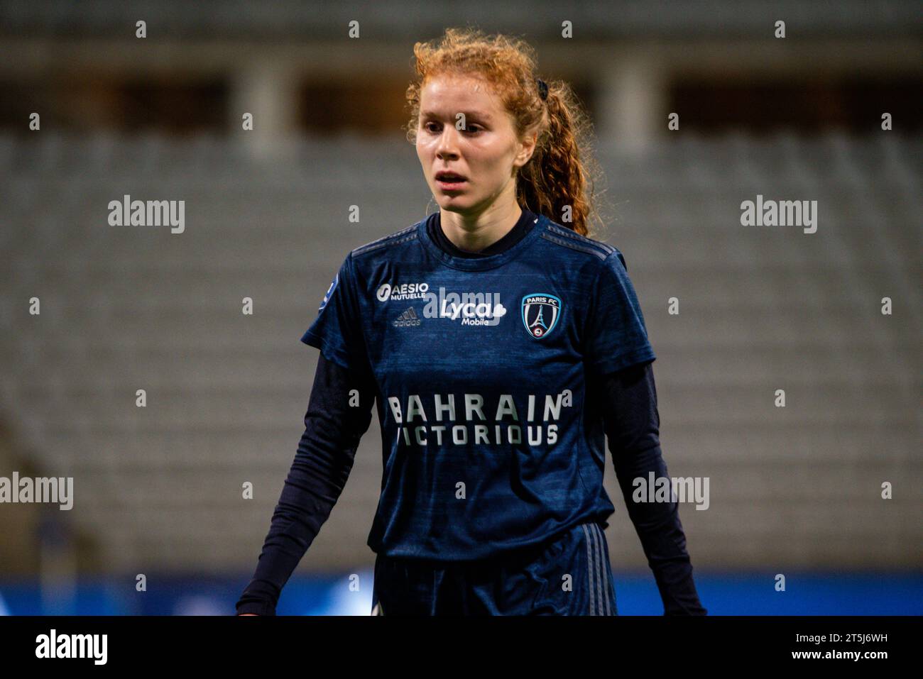 Paris, Frankreich. November 2023. Celina Ould Hocine vom FC Paris ...