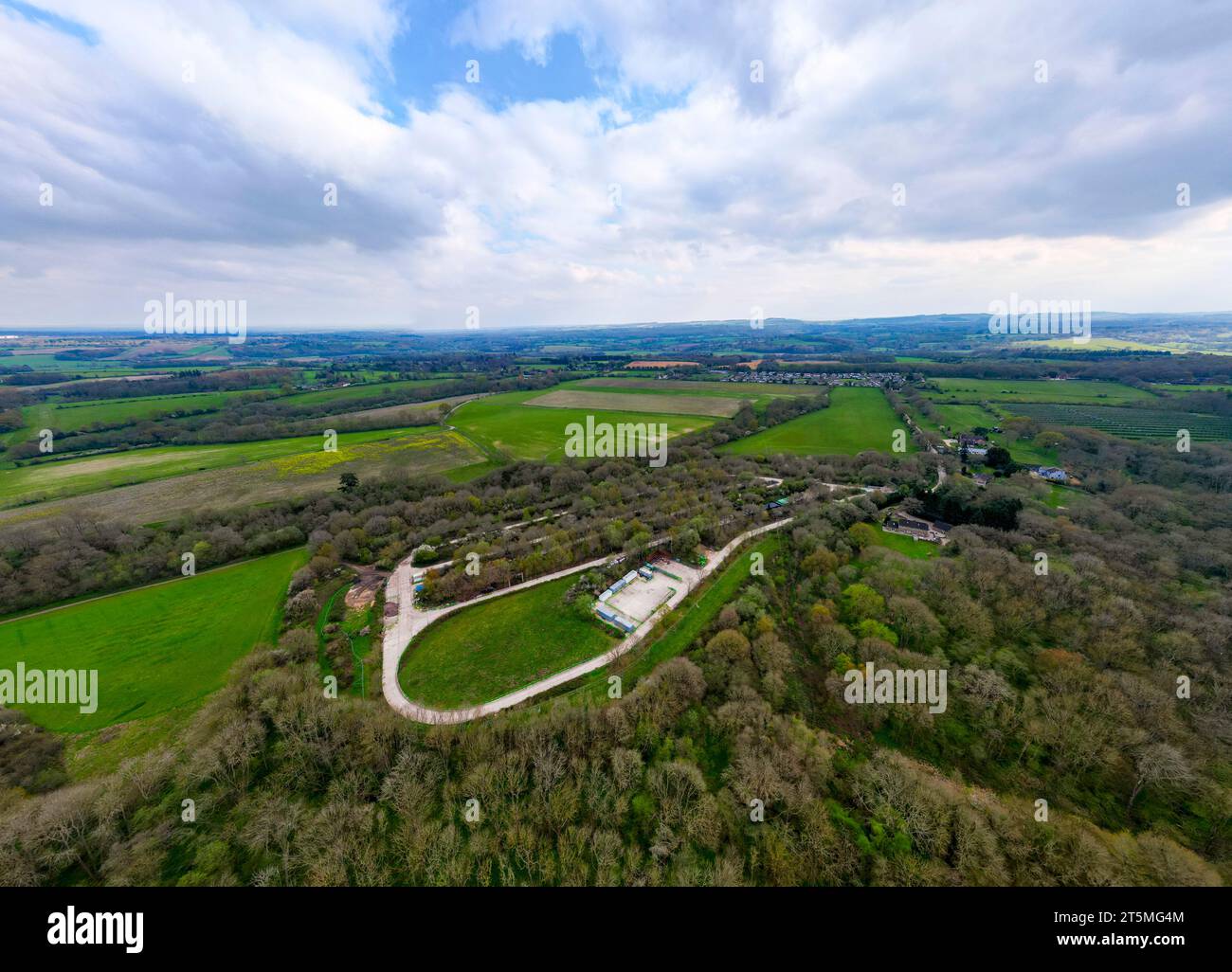 Luftaufnahme des Limberlost Bomb Storage – Ein Ort für ...