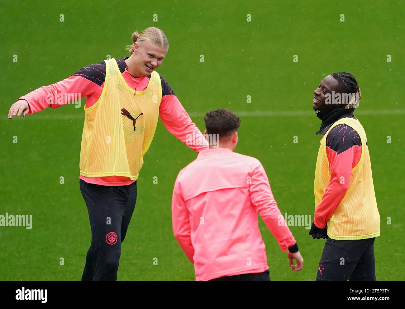 Erling Haaland in Manchester City, Julian Alvarez und Jeremy Doku ...