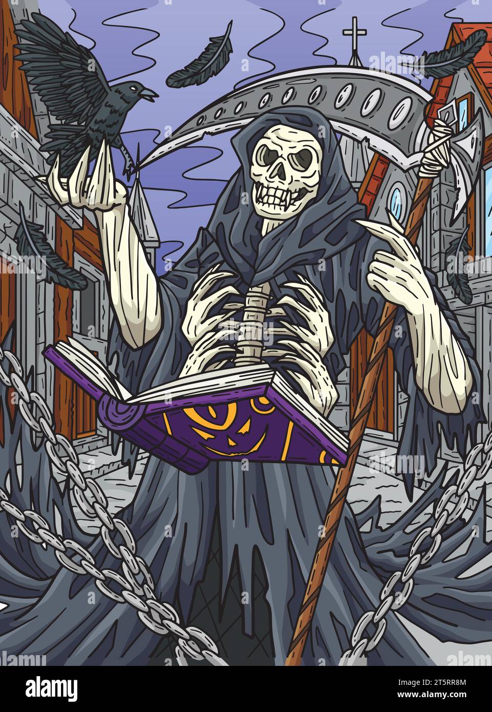 Reaper cartoon -Fotos und -Bildmaterial in hoher Auflösung – Alamy