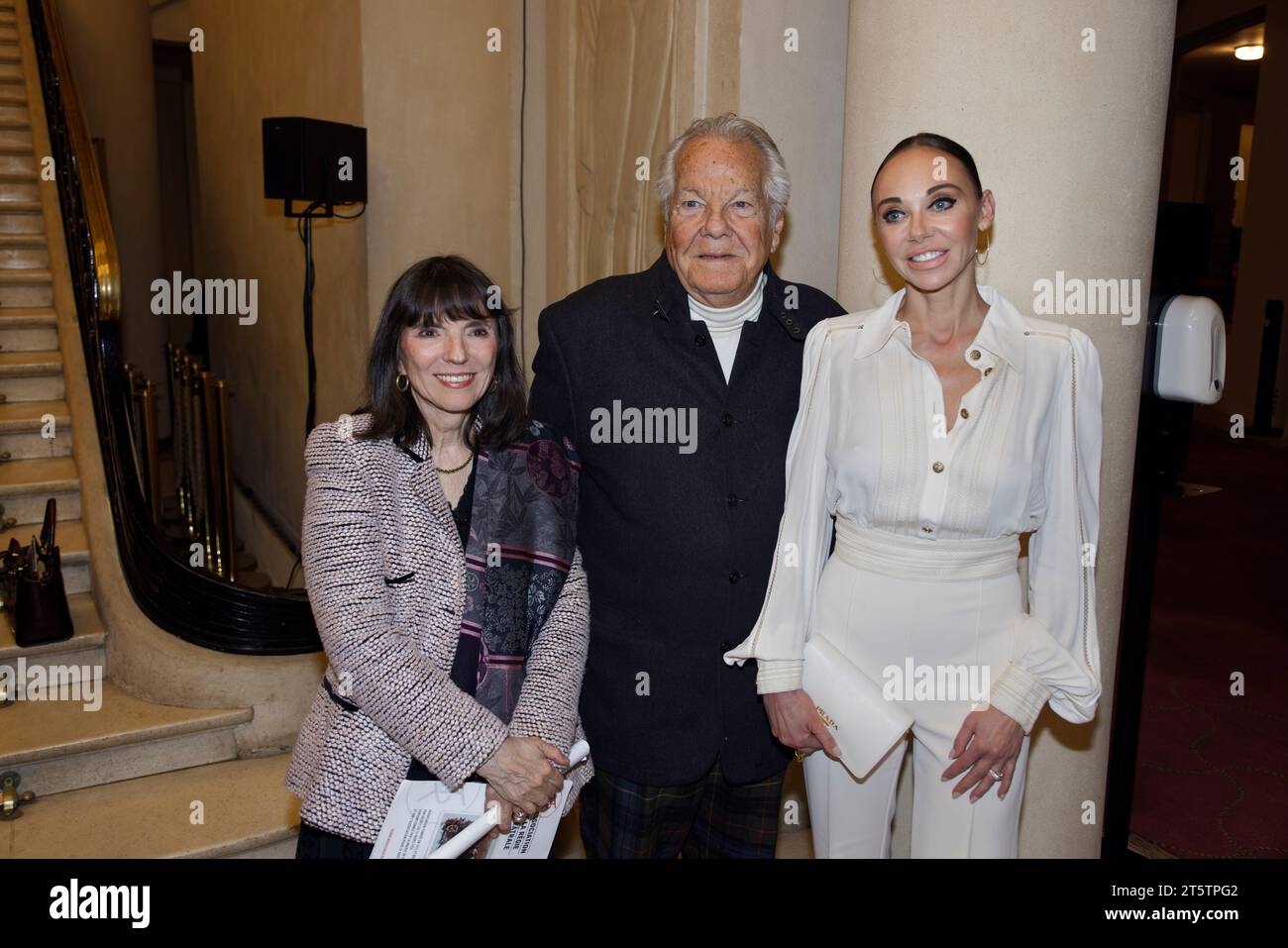 Paris, Frankreich. November 2023. Michele Rossi, Massimo Gargia und ...