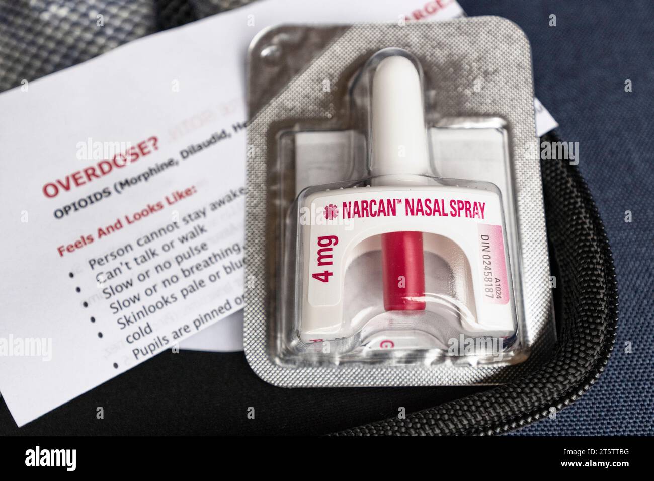 Narcan nasal spray -Fotos und -Bildmaterial in hoher Auflösung – Alamy