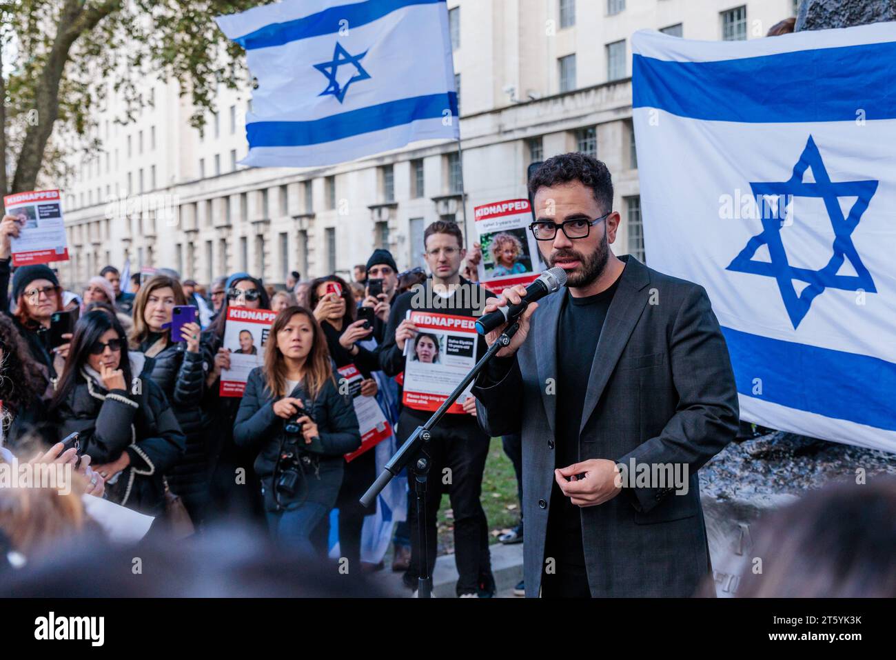 Westminster, London, Großbritannien. November 2023. Der israelische ...