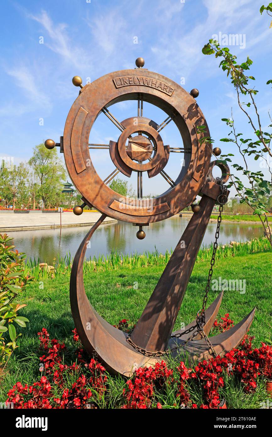 Anchor sculpture -Fotos und -Bildmaterial in hoher Auflösung – Alamy