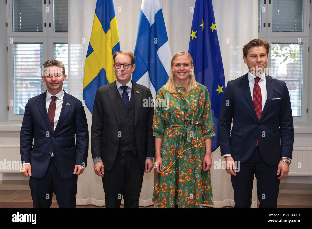 Helsinki, Uusimaa, Finnland. November 2023. Am 8. November 2023 ...