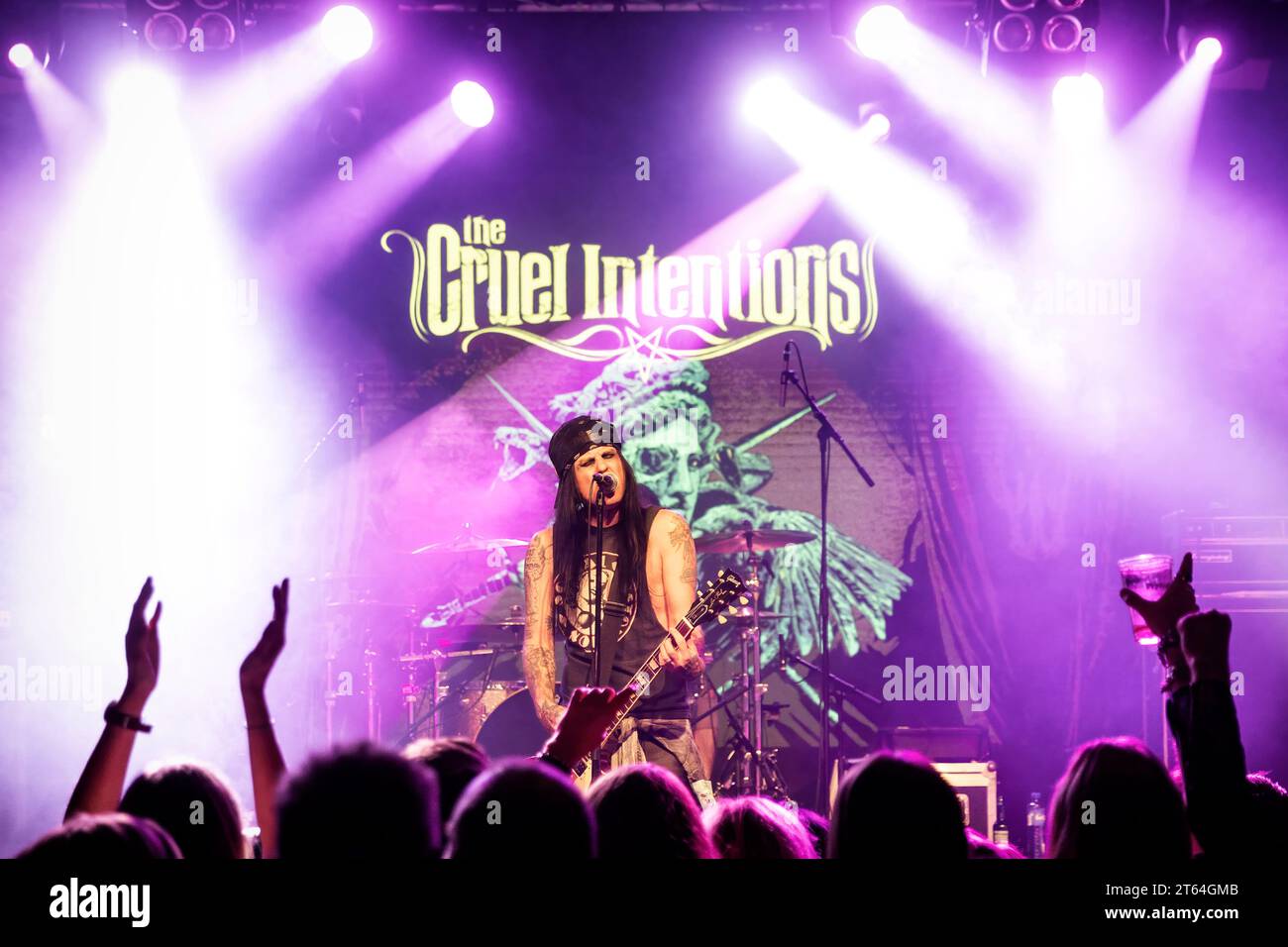 Oslo, Norwegen. Oktober 2023. Die schwedische Hard-Rock-Band The Cruel ...