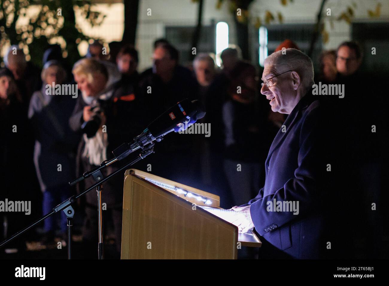 08. November 2023, Bayern, Würzburg: Josef Schuster, Präsident des ...