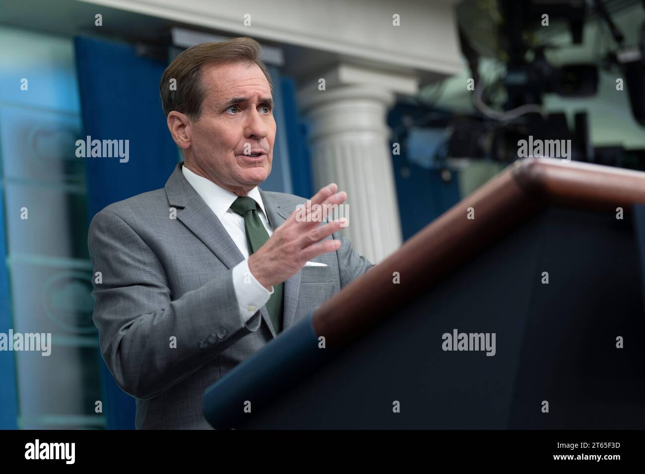 NSC-Koordinator für strategische Kommunikation John Kirby nimmt am ...