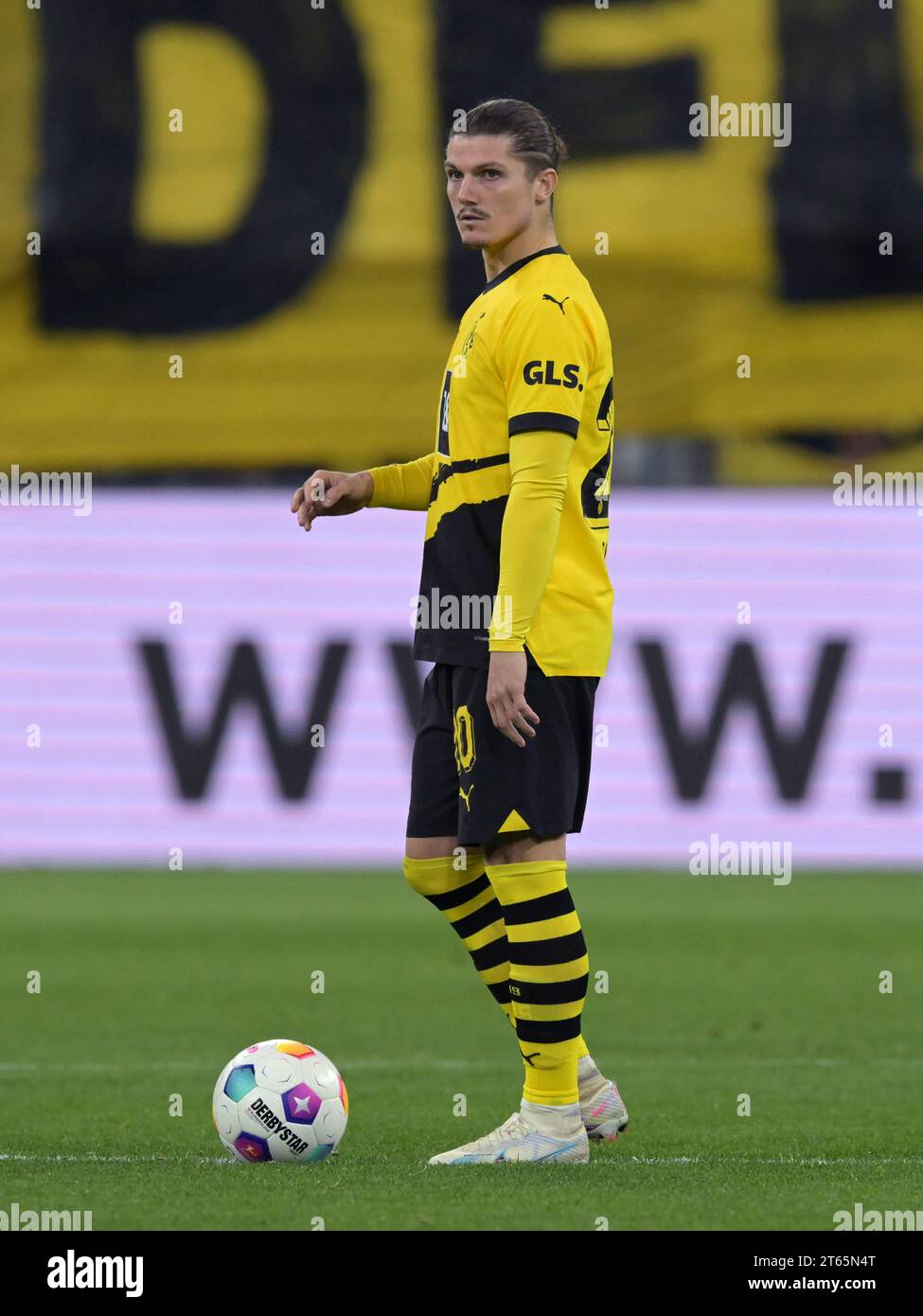 DORTMUND: Marcel Sabitzer von Borussia Dortmund beim Bundesliga-Spiel ...