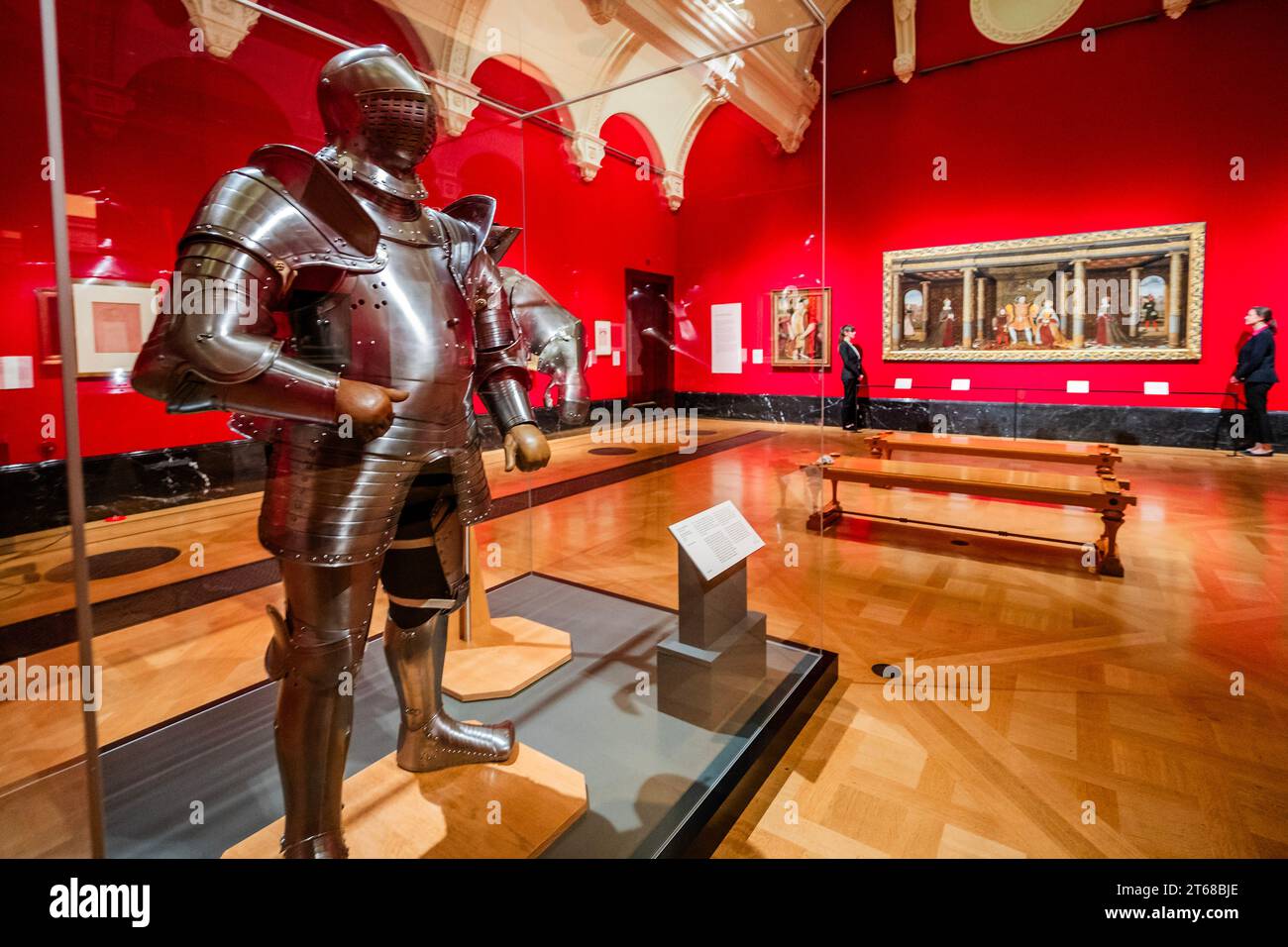 London, Großbritannien. November 2023. Erasmus Kyrkenar, Armour ...