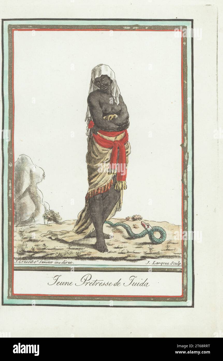 Junge Priesterin oder Beta, Enfans de Dieu, des Python-Kults oder ...