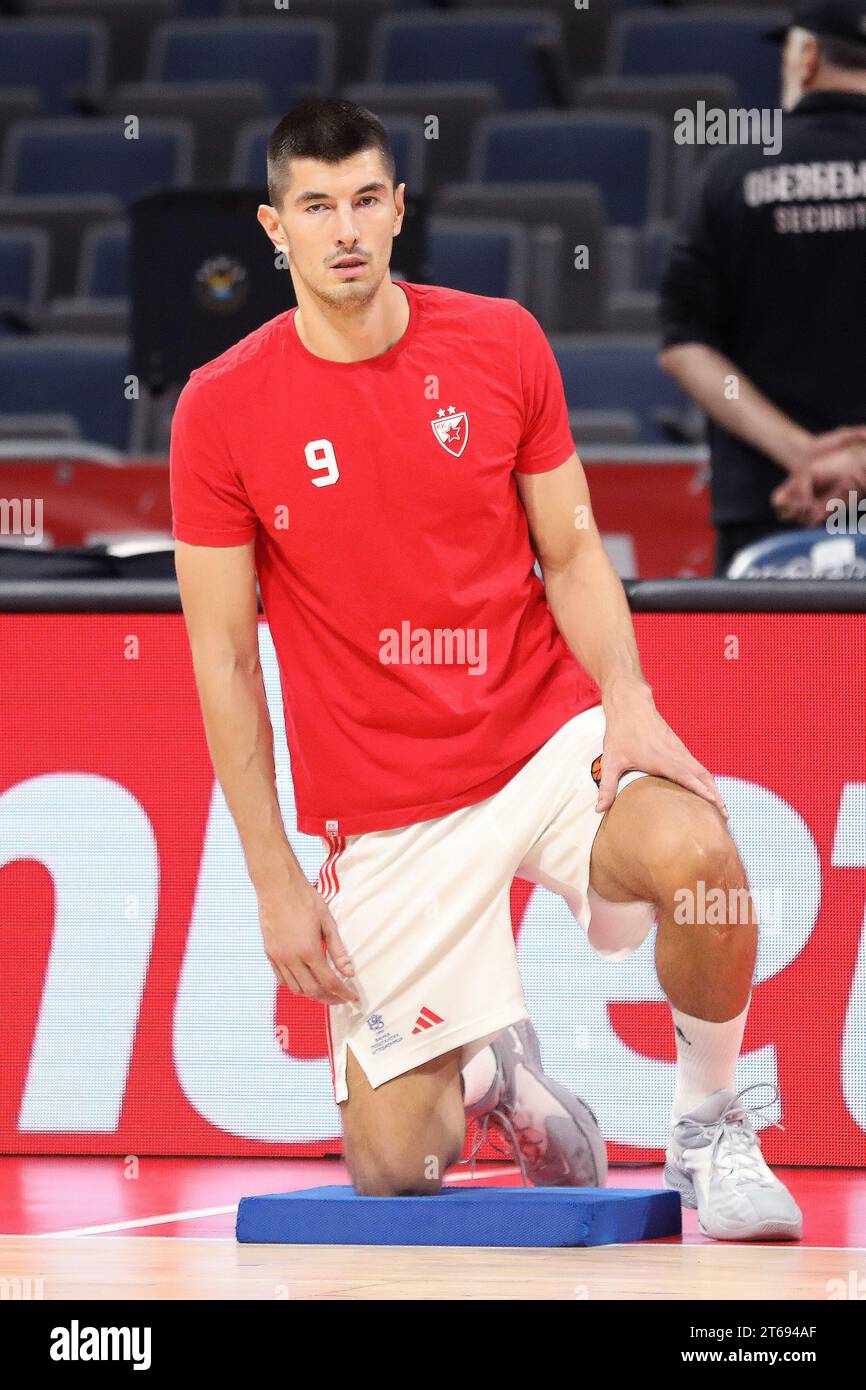 Belgrad, Serbien, 2. November 2023. Luka Mitrovic von Crvena Zvezda ...