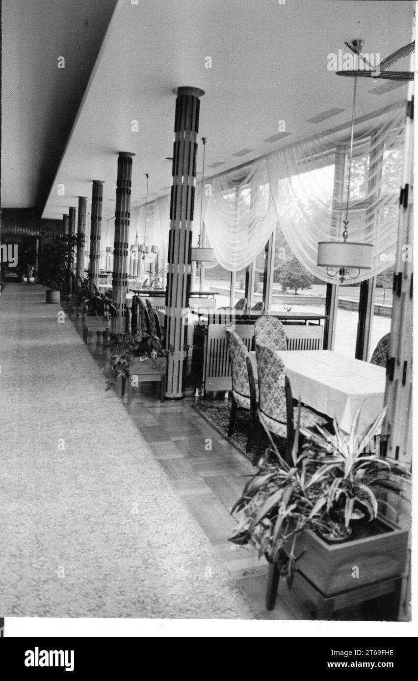 'Blick in das Gästehaus des neuen Luftkurorts 'Waldfrieden' der ...