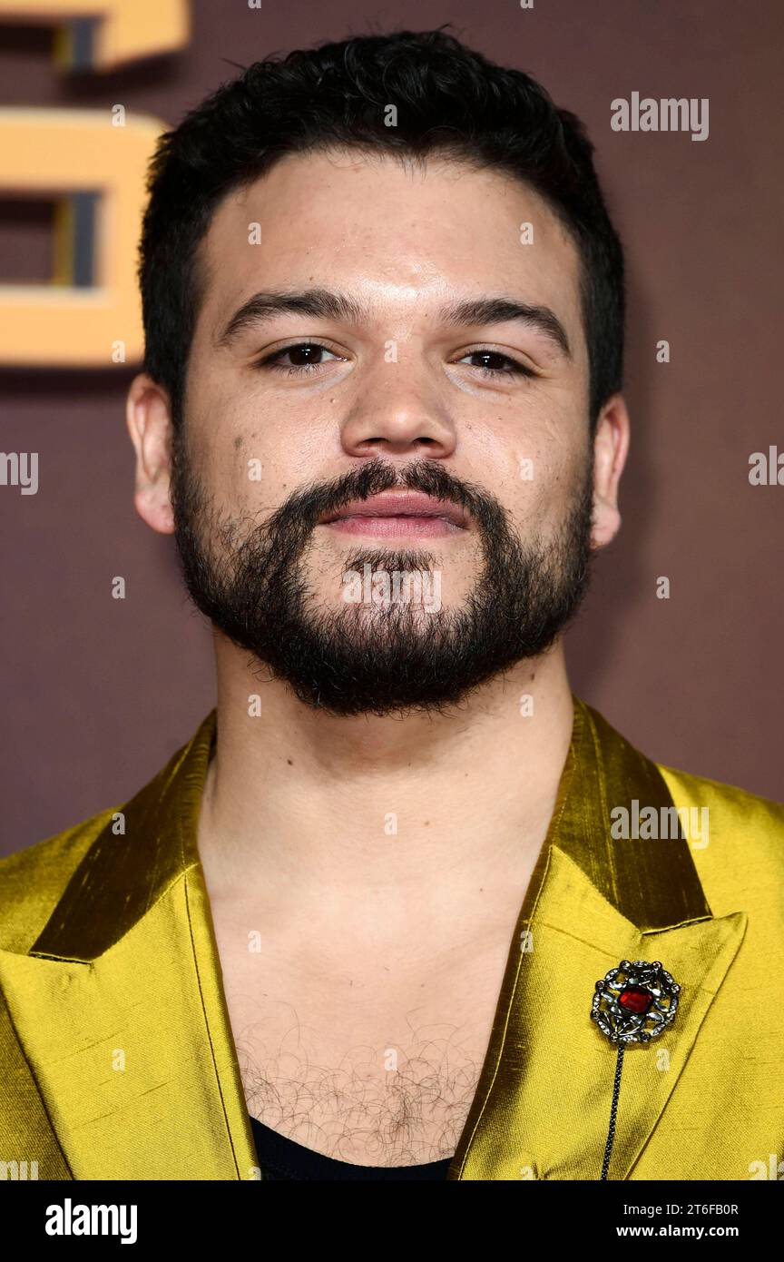 Josh Andres Rivera bei der Premiere des Kinofilms The Hunger Games: The ...