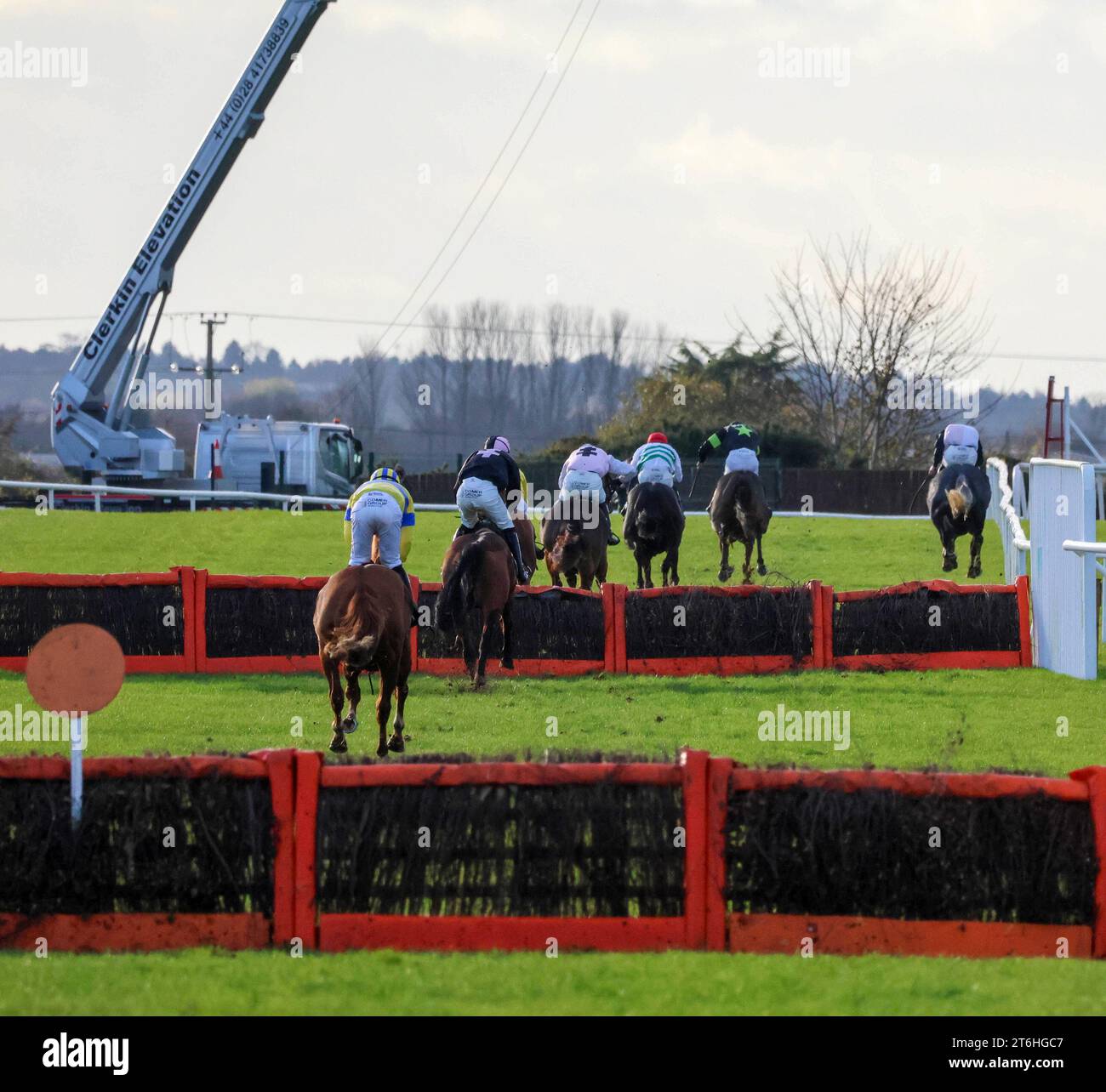 Die Royal Racecourse, Lisburn, Nordirland. November 2023. Das Ladbrokes ...