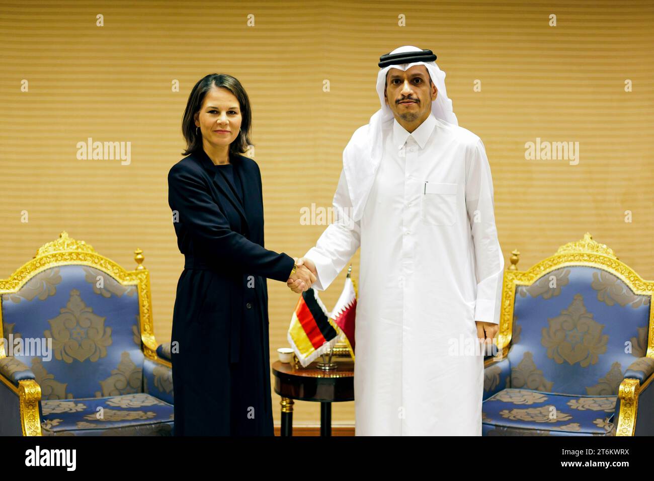 Bundesaußenministerin Annalena Baerbock (Buendnis 90/die Grünen) trifft ...