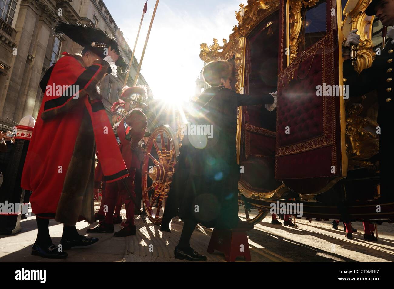 Michael Mainelli, der 695. Lord Mayor of the City of London, wird ...