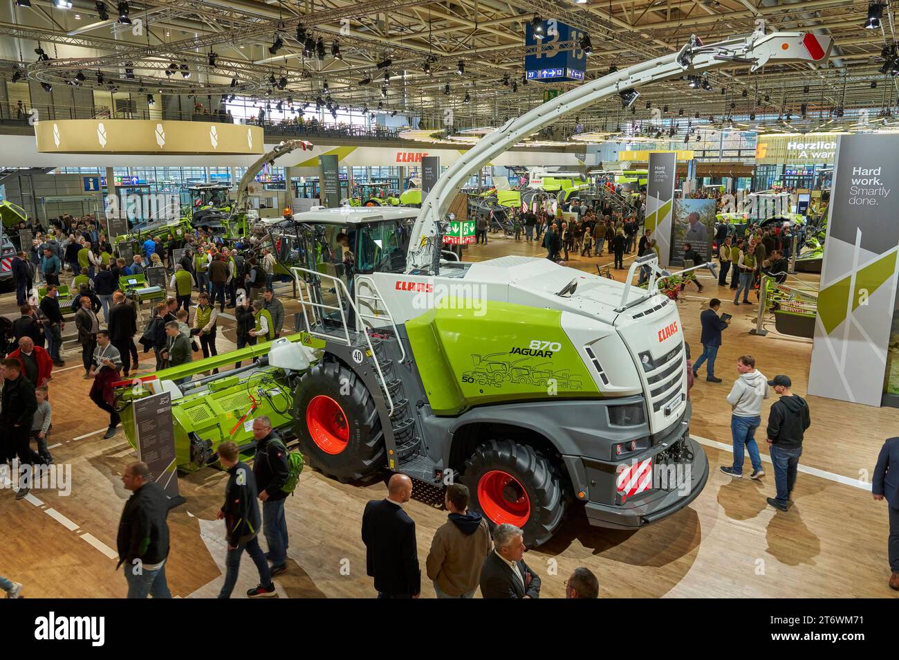 Eröffnung der Weltleitmesse der Landtechnik Agritechnica 2023 auf dem ...