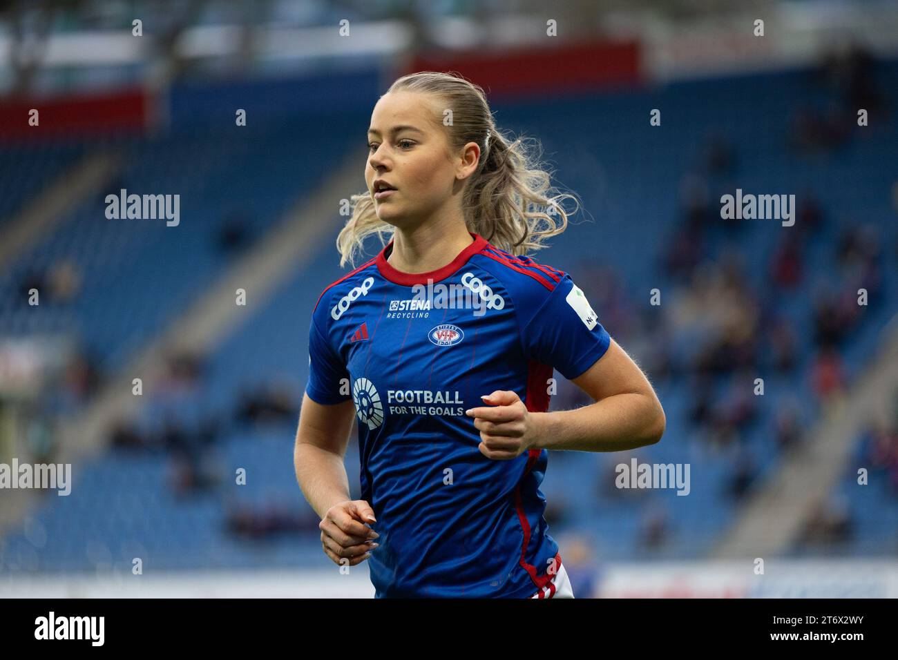 Oslo, Norwegen, 11. November 2023: Selma Pettersen (5 Valerenga) wird während des Toppserien ...