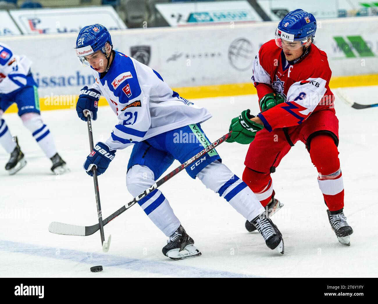 Von links Alexander Daniel Jencko aus der Slowakei und der Tschechische ...