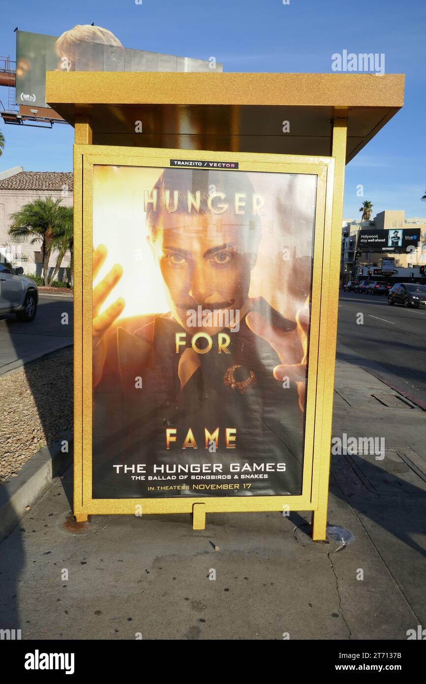 Los Angeles, Kalifornien, USA 12. November 2023 The Hunger Games The ...