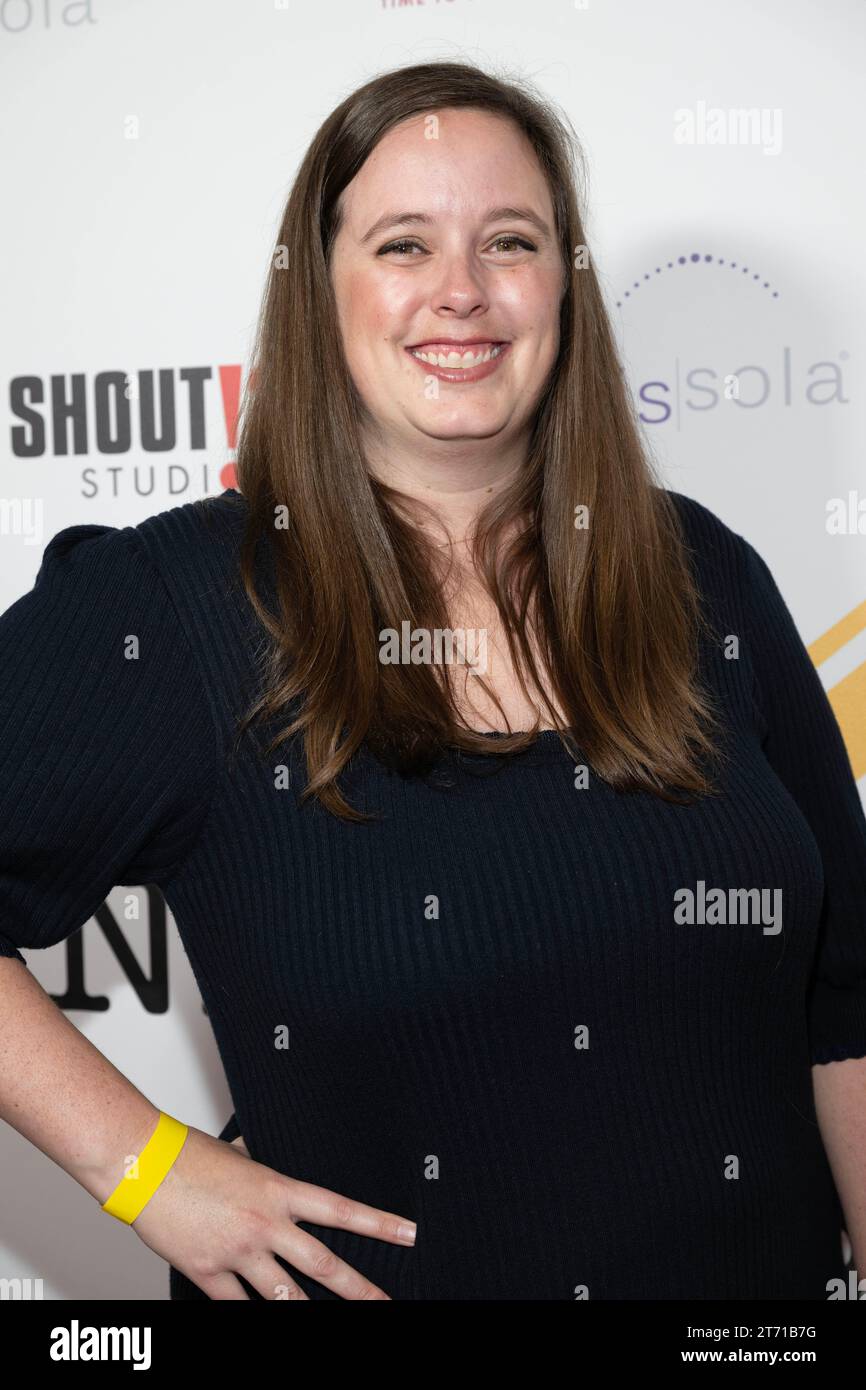 Los Angeles, USA. November 2023. Die Schriftstellerin Danielle Olson ...