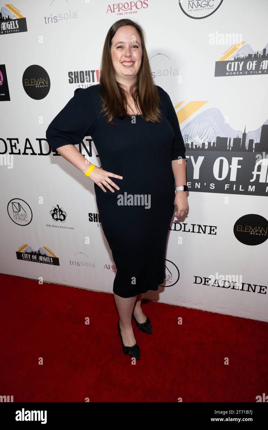 Los Angeles, USA. November 2023. Die Schriftstellerin Danielle Olson ...