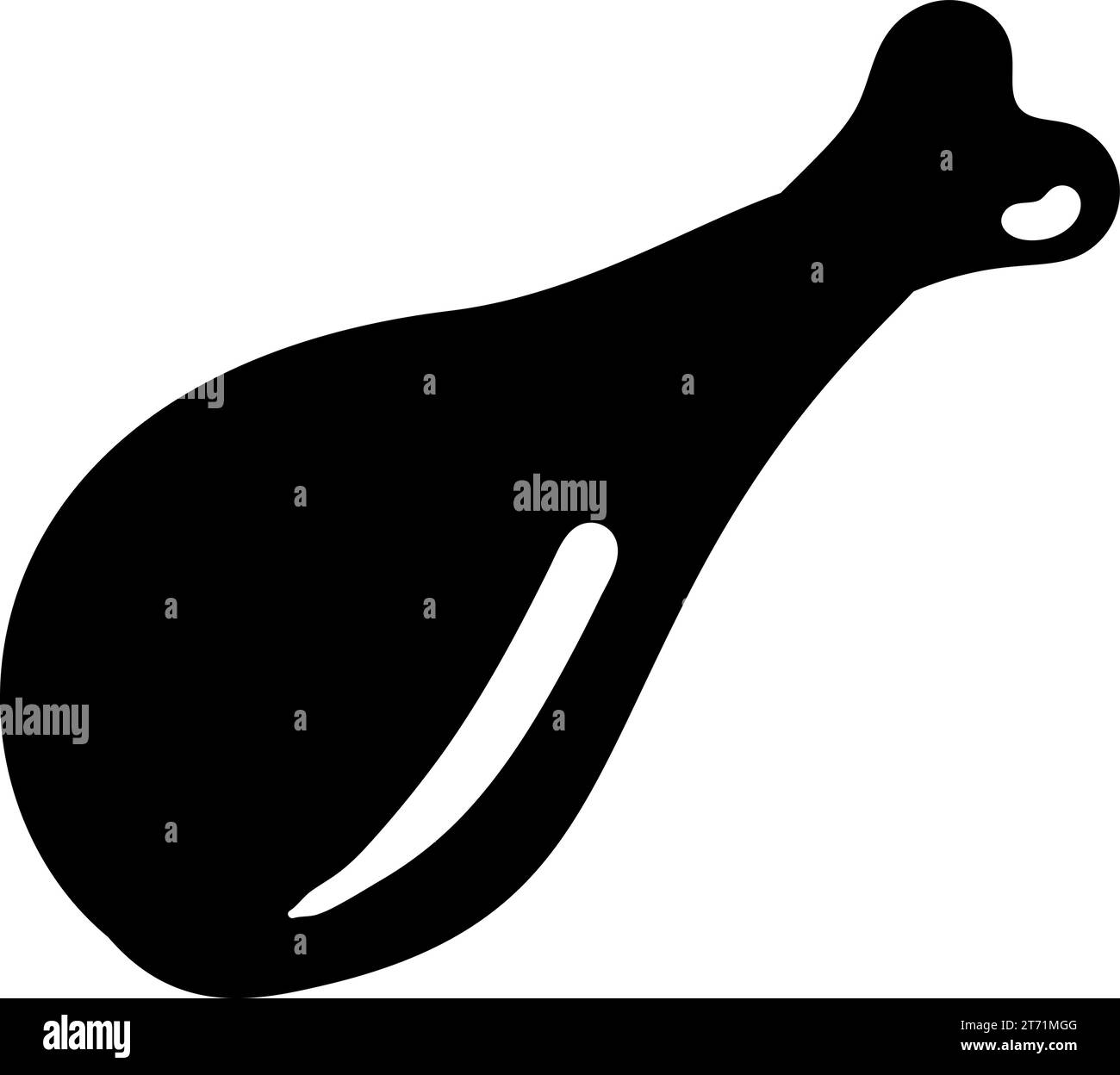 Einfache hühnersilhouette Schwarzweiß-Stockfotos und -bilder - Alamy