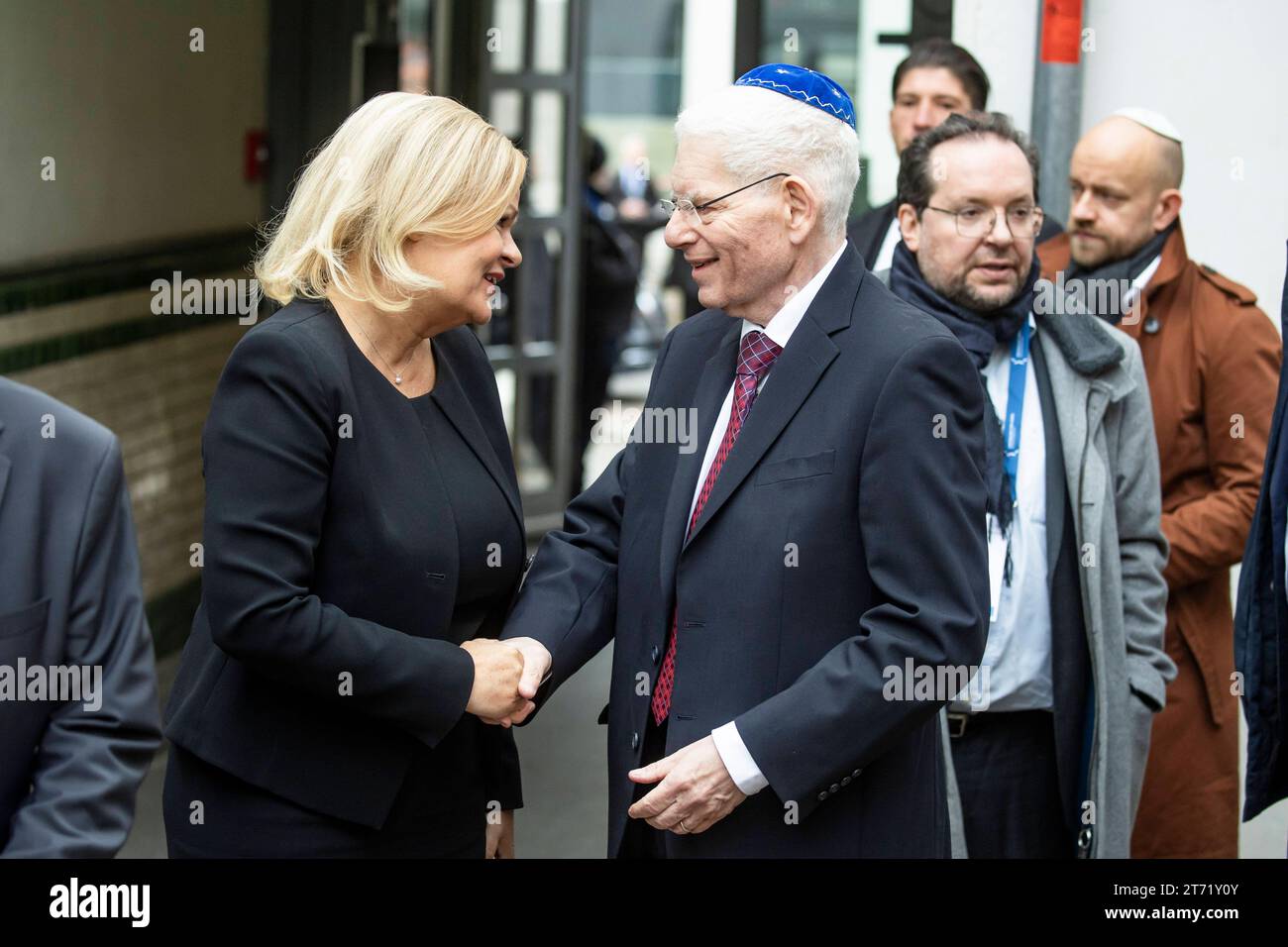 Der Präsident des Zentralrates der Juden in Deutschand Joseph Schuster ...