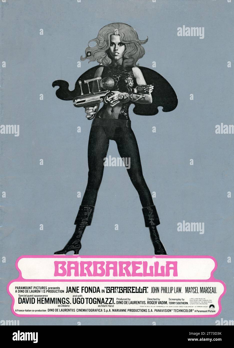 JANE FONDA in BARBARELLA 1968 Regisseur ROGER VADIM Autor Jean Claude ...