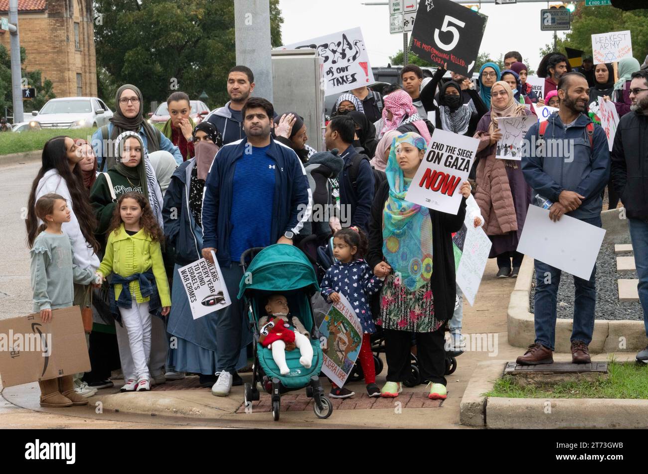 Austin, Texas, USA, 12. November 2023: Schätzungsweise 7.000 ...