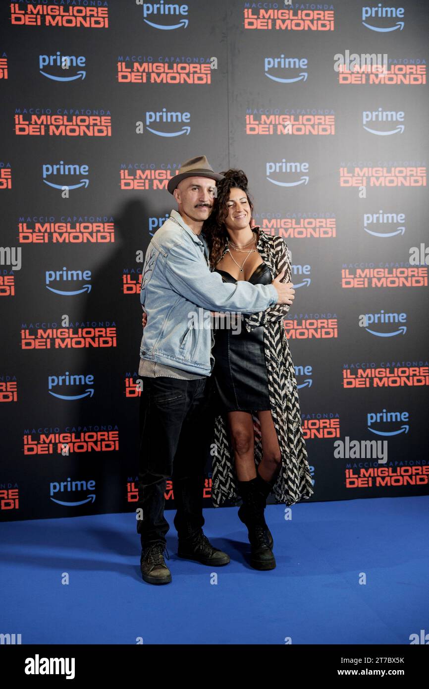 ROM, ITALIEN - 14. NOVEMBER: Giampaolo Letta, Danilo Carlani, Alessio ...