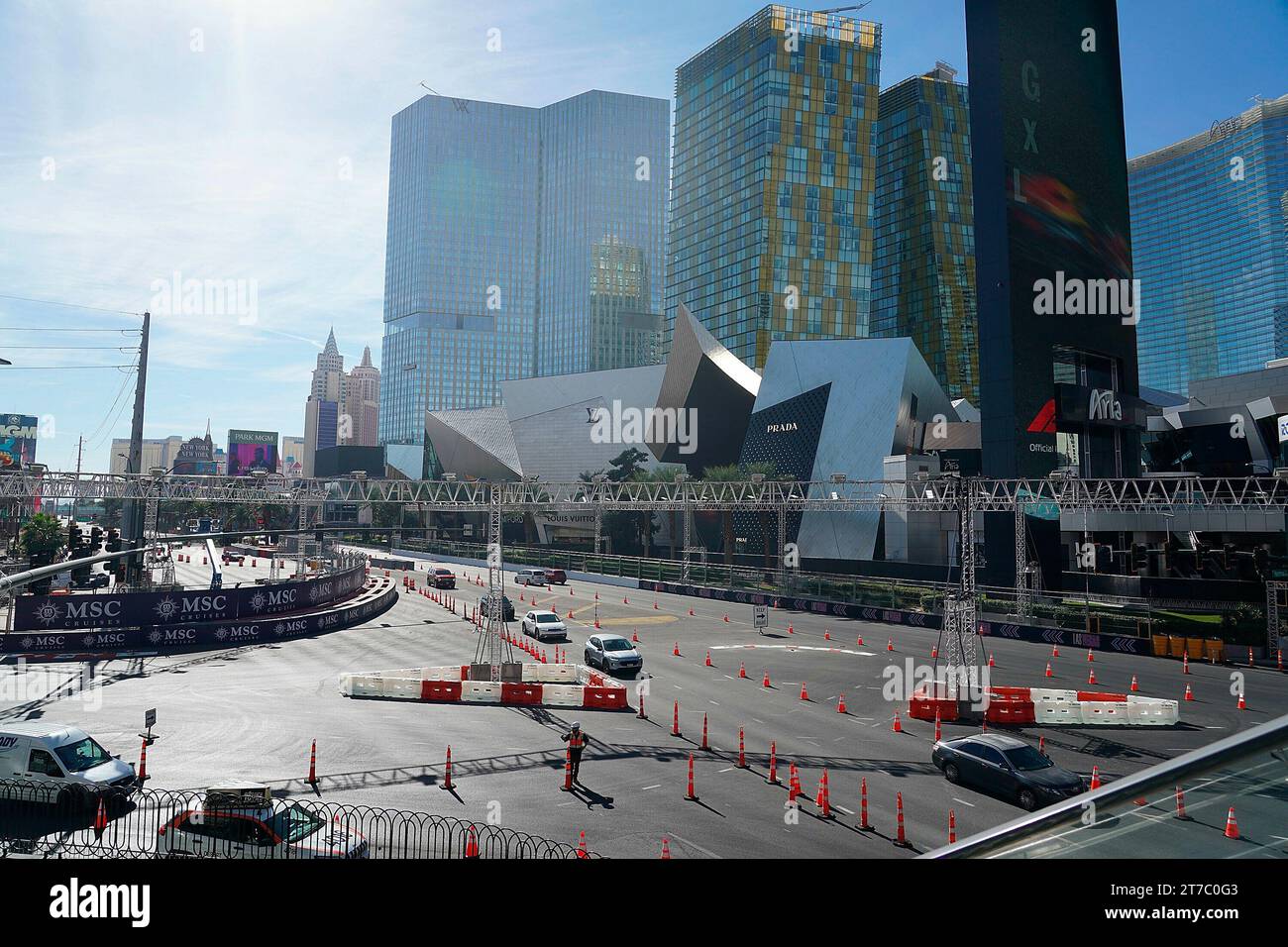 14. November 2023, Las Vegas Street Circuit, Las Vegas, FORMEL 1 HEINEKEN SILVER LAS VEGAS GRAND ...