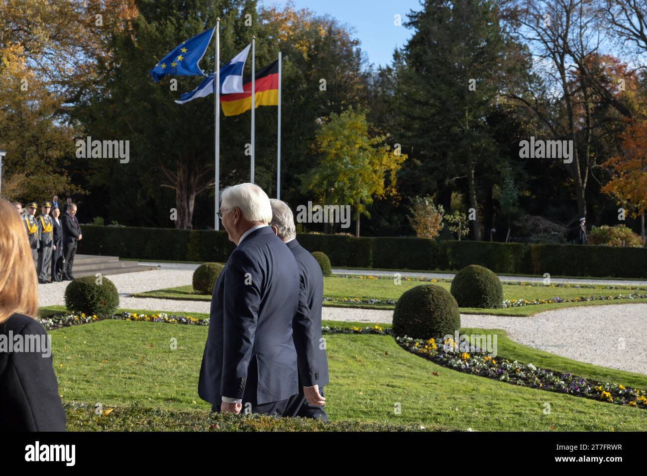 Präsident der Republik Finnland Sauli NIINISTÖ und Bundespräsident ...