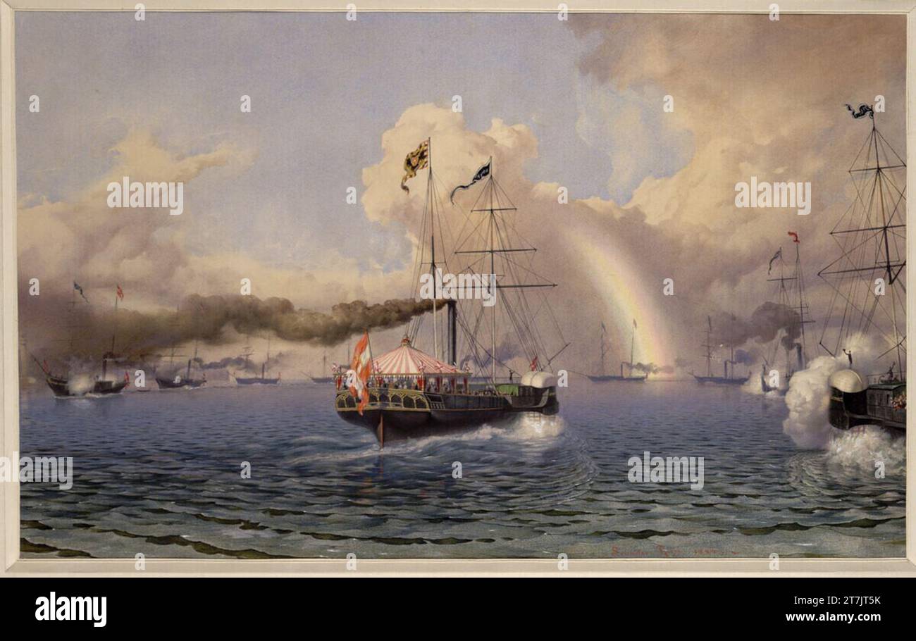 Leander Russ die Reise von Kaiser Ferdinand und Kaiserin Maria Anna von ...