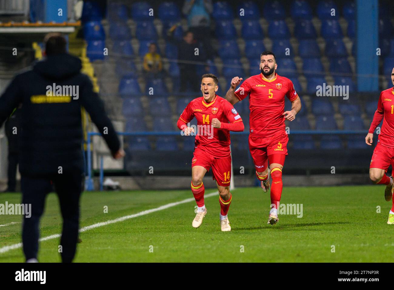 Podgorica, Montenegro, 16.11.23., November 2023, Igor Vujacic und Edvin ...