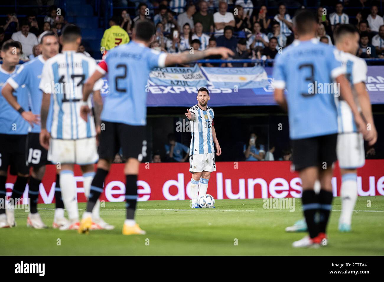 Buenos Aires, Argentinien. November 2023. Lionel Messi aus Argentinien ... Buenos Aires, Argentinien. November 2023. Lionel Messi aus Argentinien ...