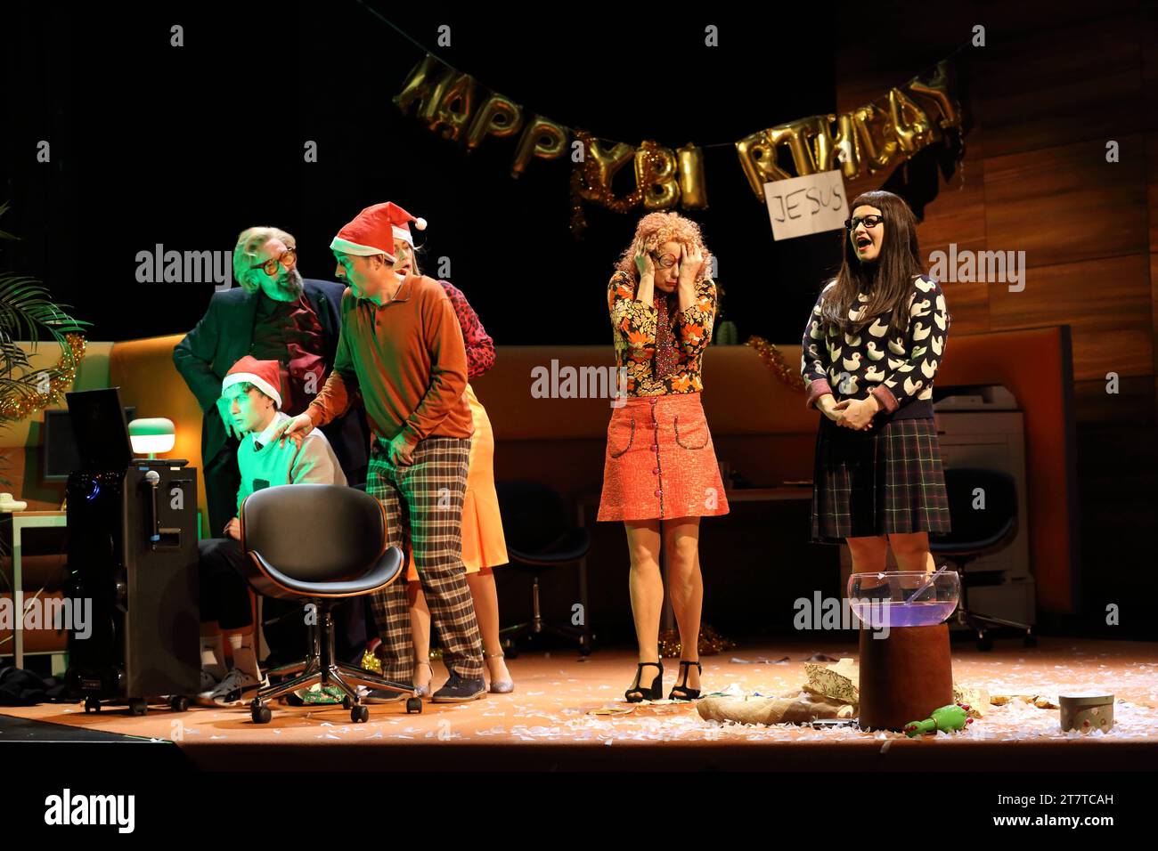 Daniel Warland als Adrian, Heikko Deutschmann als Herr Meier, Harald ...