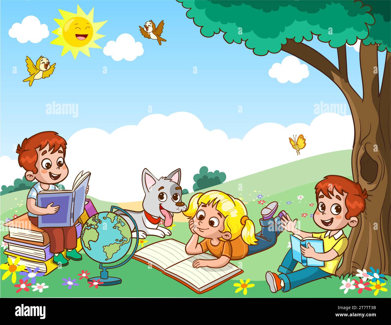 Märchen aus der kindheit Stock-Vektorgrafiken kaufen - Alamy