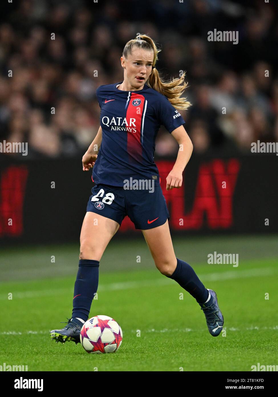 AMSTERDAM - Jade le Guilly aus Paris Saint-Germain beim Gruppenspiel ...